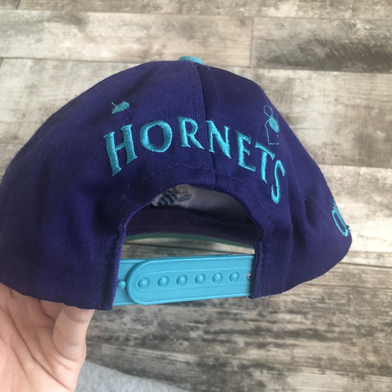 Vintage Charlotte Hornets NBA SnapBack Hat... - Depop
