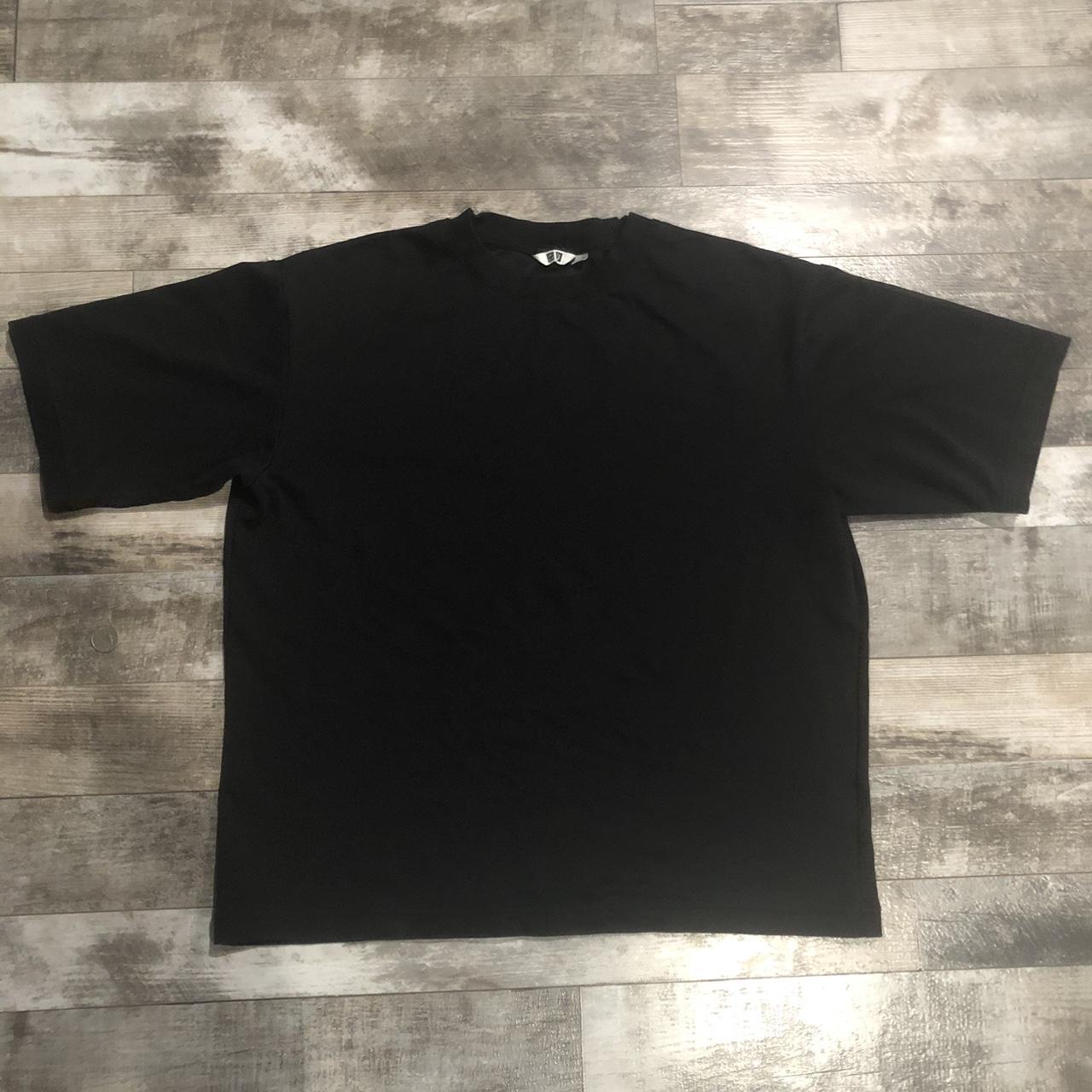Black Uniqlo Airism Oversized tee shirt Size large... - Depop