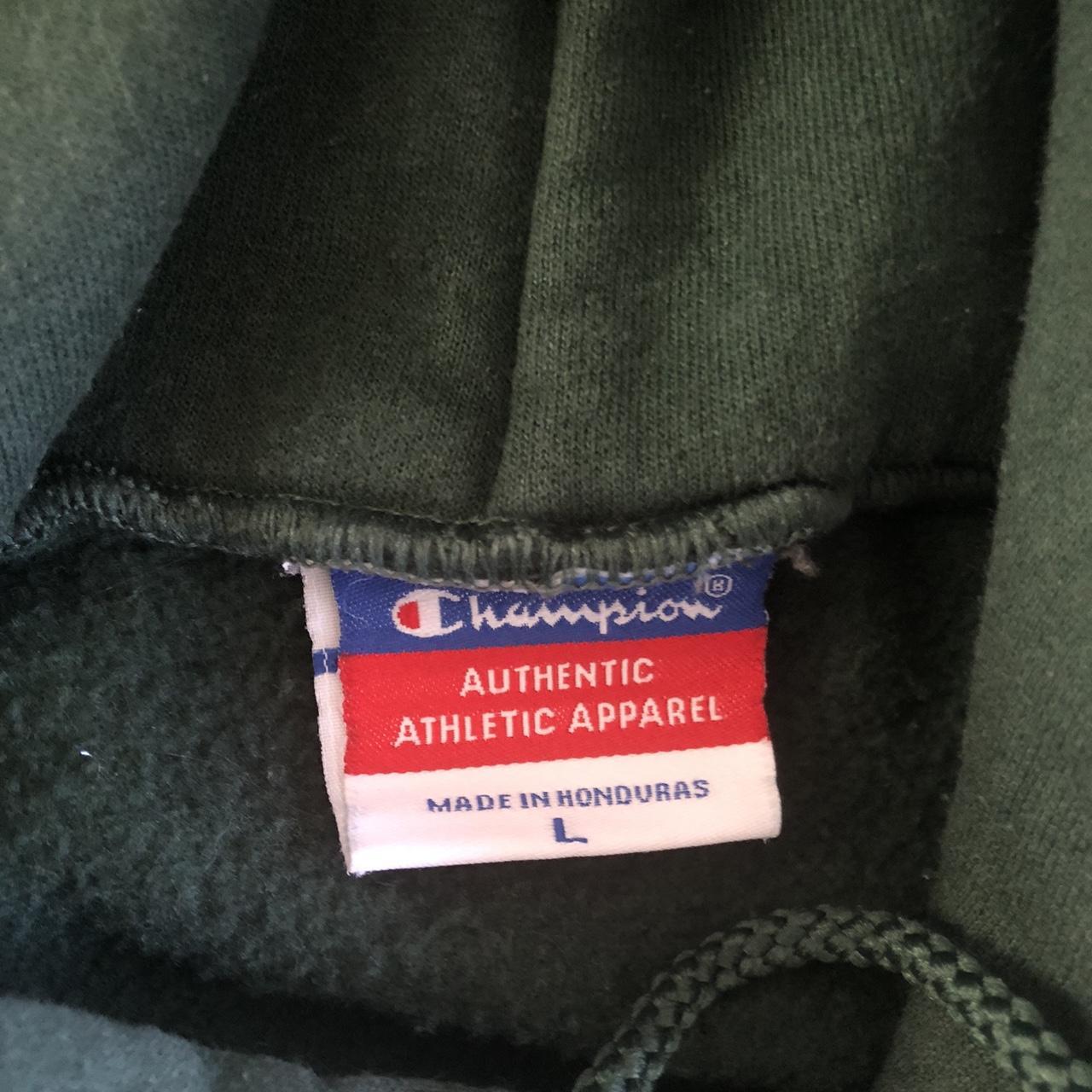 Vintage Green CSUMB College University Spellout... - Depop