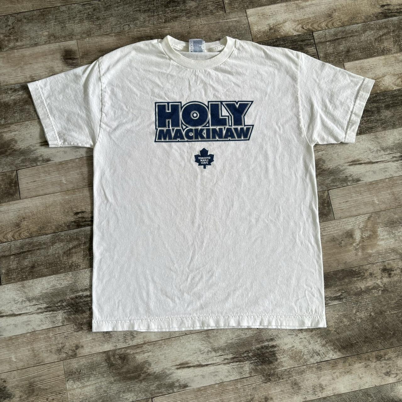 Vintage Y2K Toronto Maple Leafs Holy Mackinaw Hockey... - Depop
