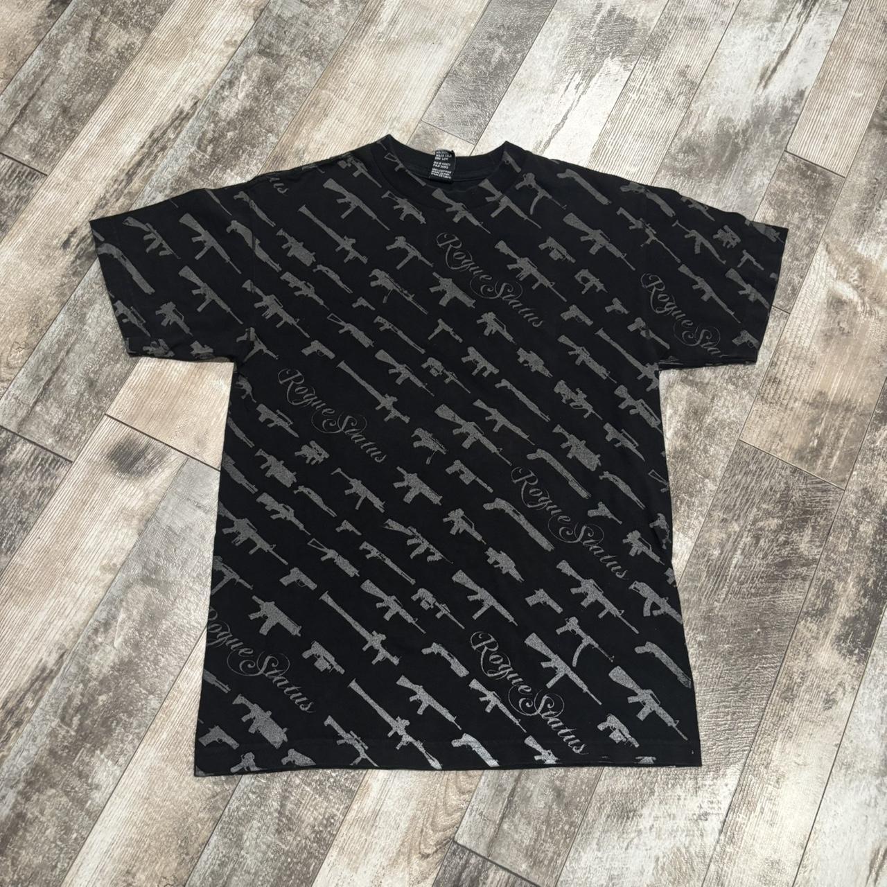 Vintage Y2K Rogue Status AOP Gun Show Rob Dyrek... | Depop