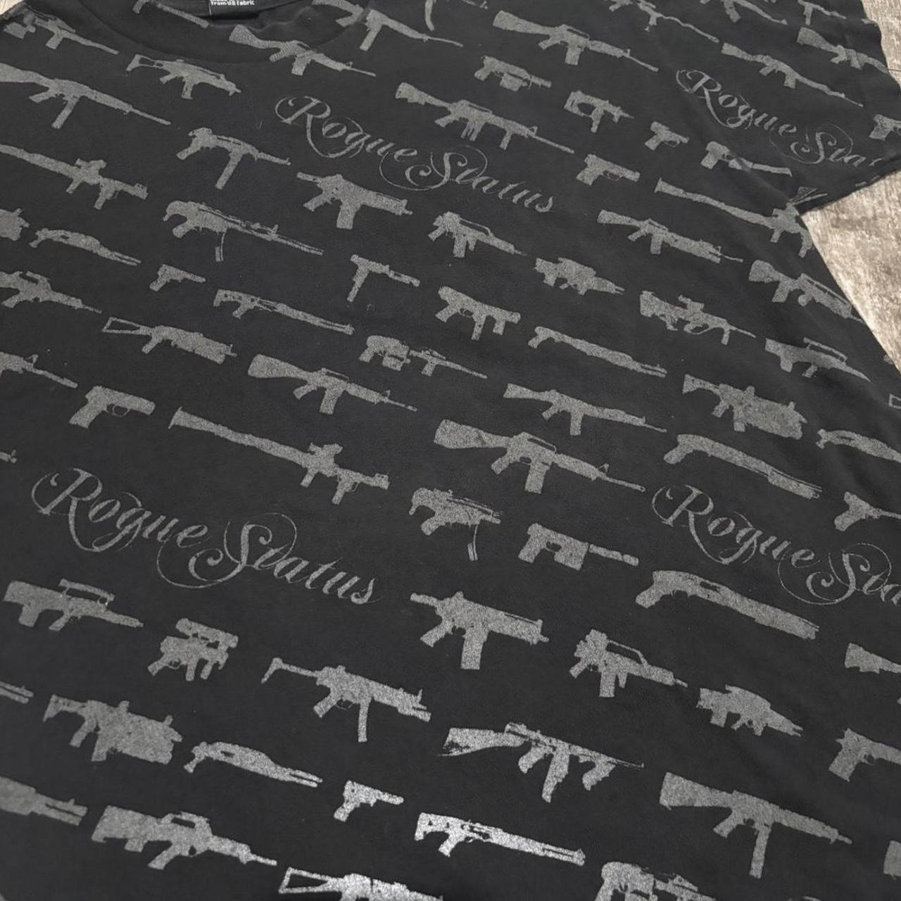 Vintage Y2K Rogue Status AOP Gun Show Rob Dyrek... | Depop