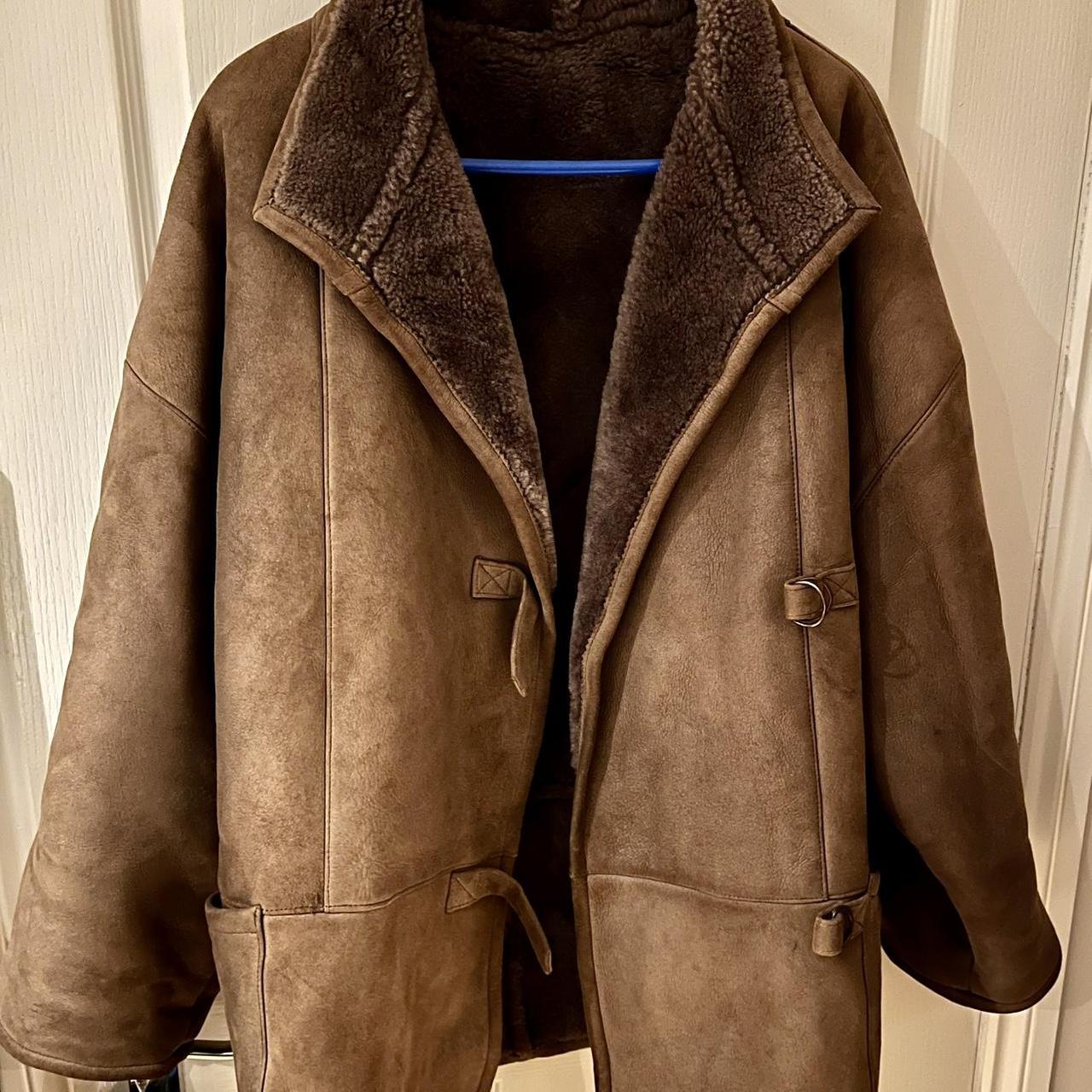 Francesco Rizzi, Paris, vintage shearling lined... - Depop