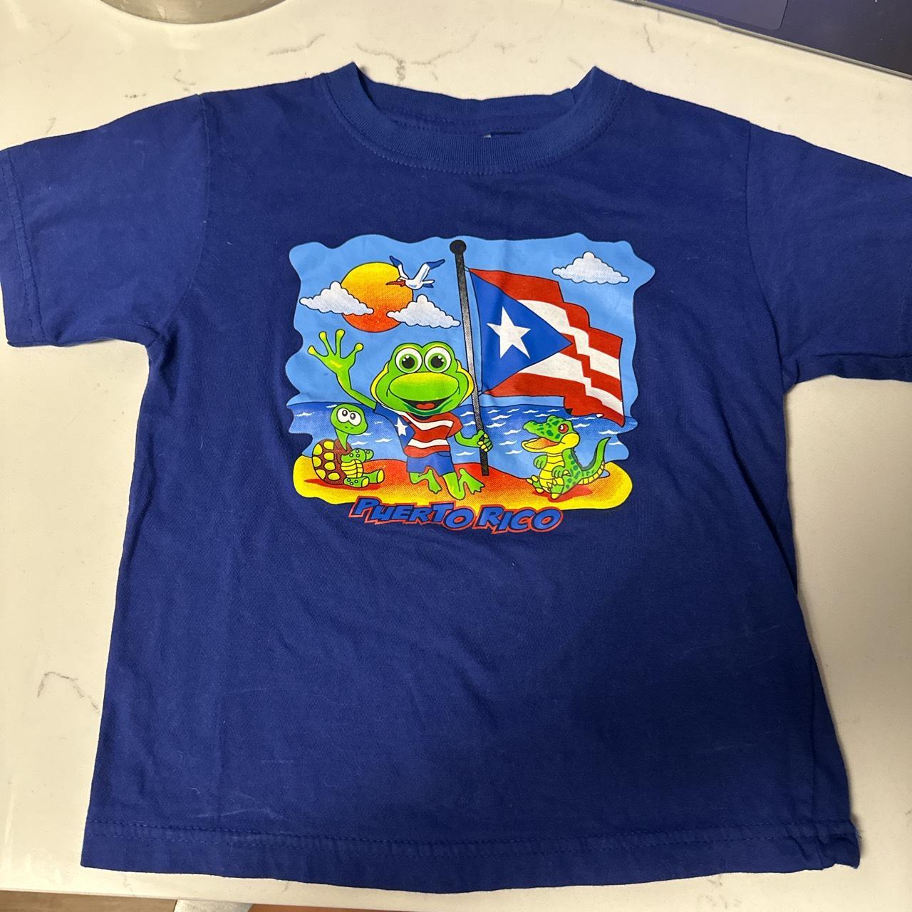 puerto rico baby tee fits like an xs - Depop