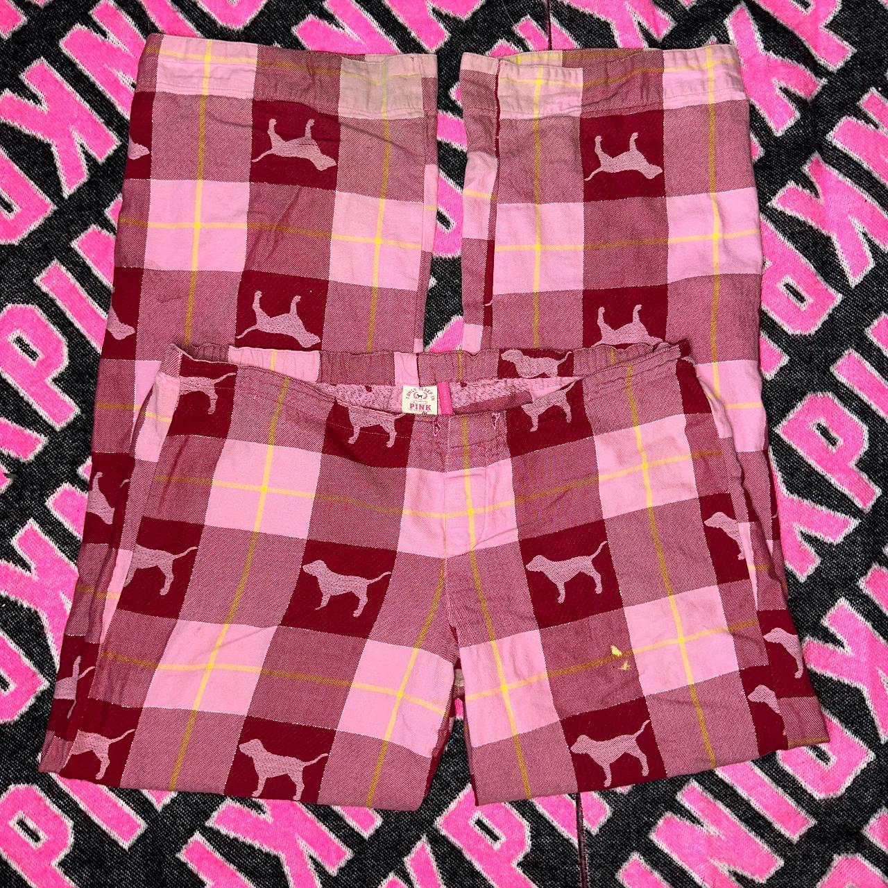 VICTORIAS SECRET PINK SWEATPANTS cute pink and... | Depop