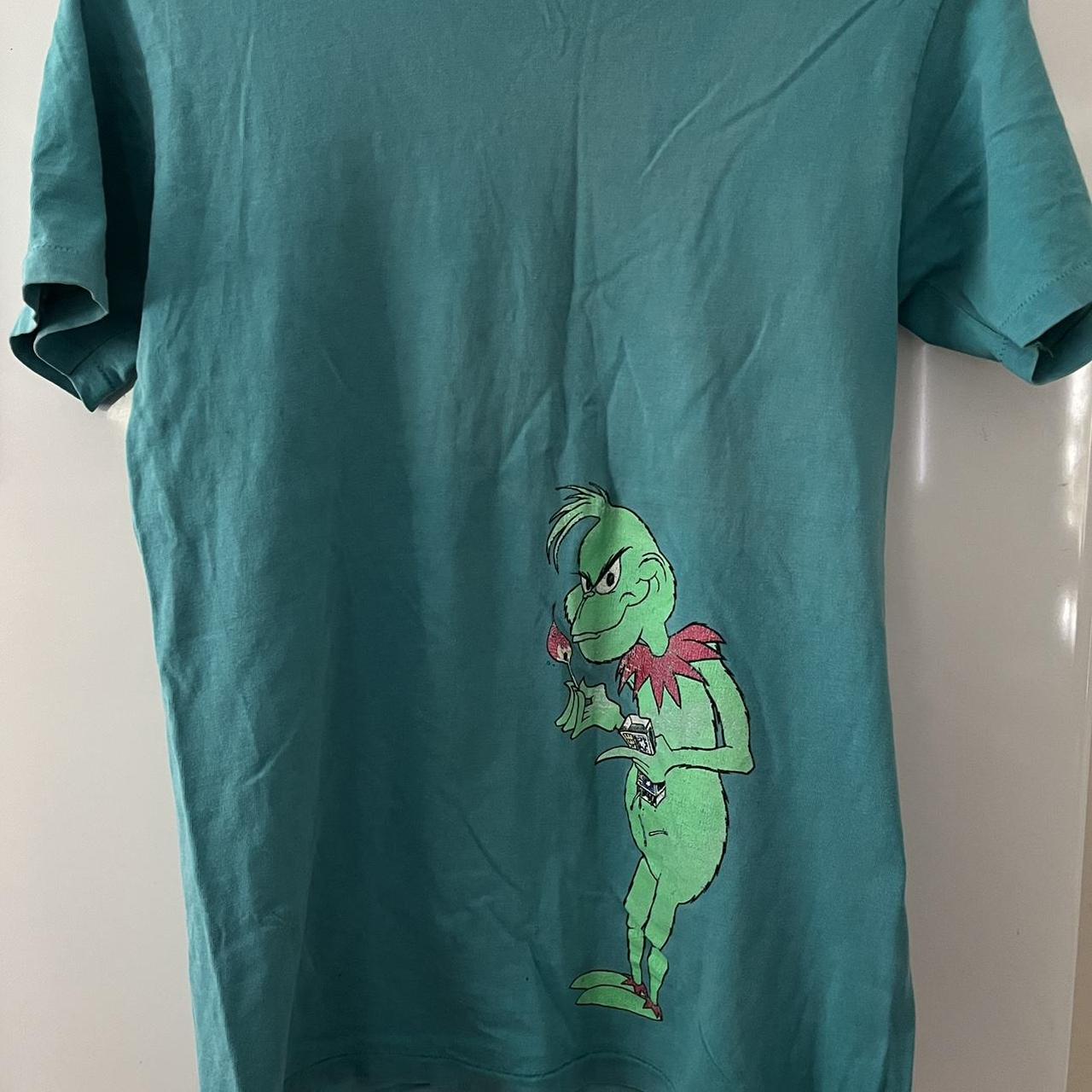 Jason Lee, Grinch T. Long, slim fit. Medium on the... | Depop