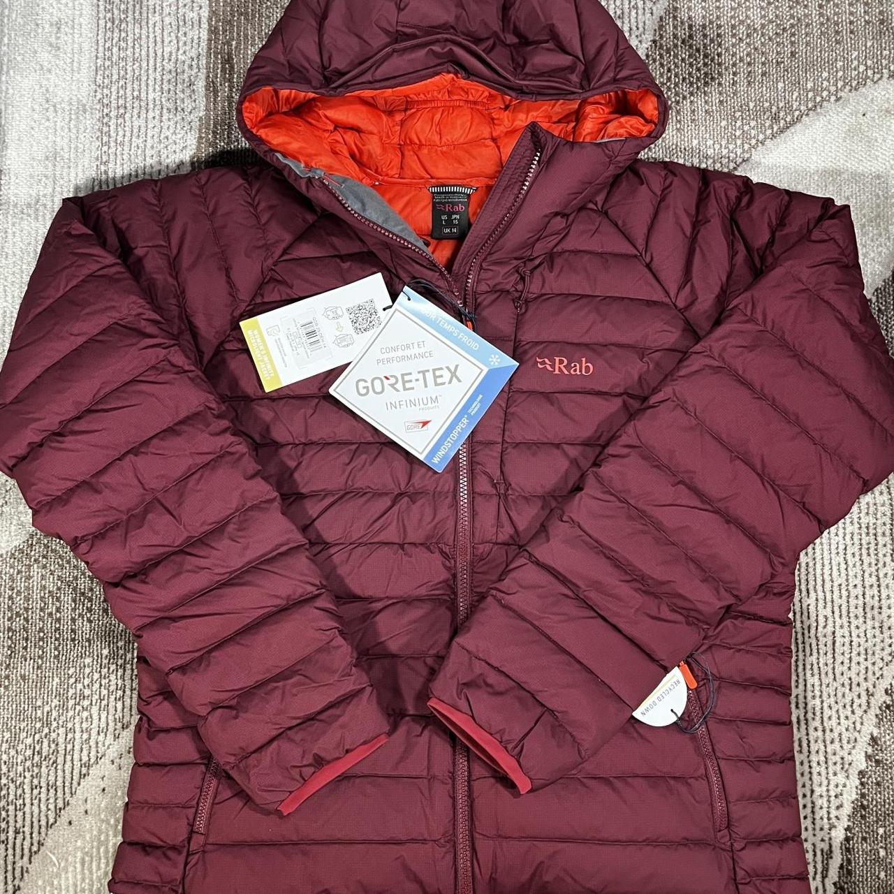 RAB women’s infinity microlight jacket Uk14 (L... - Depop
