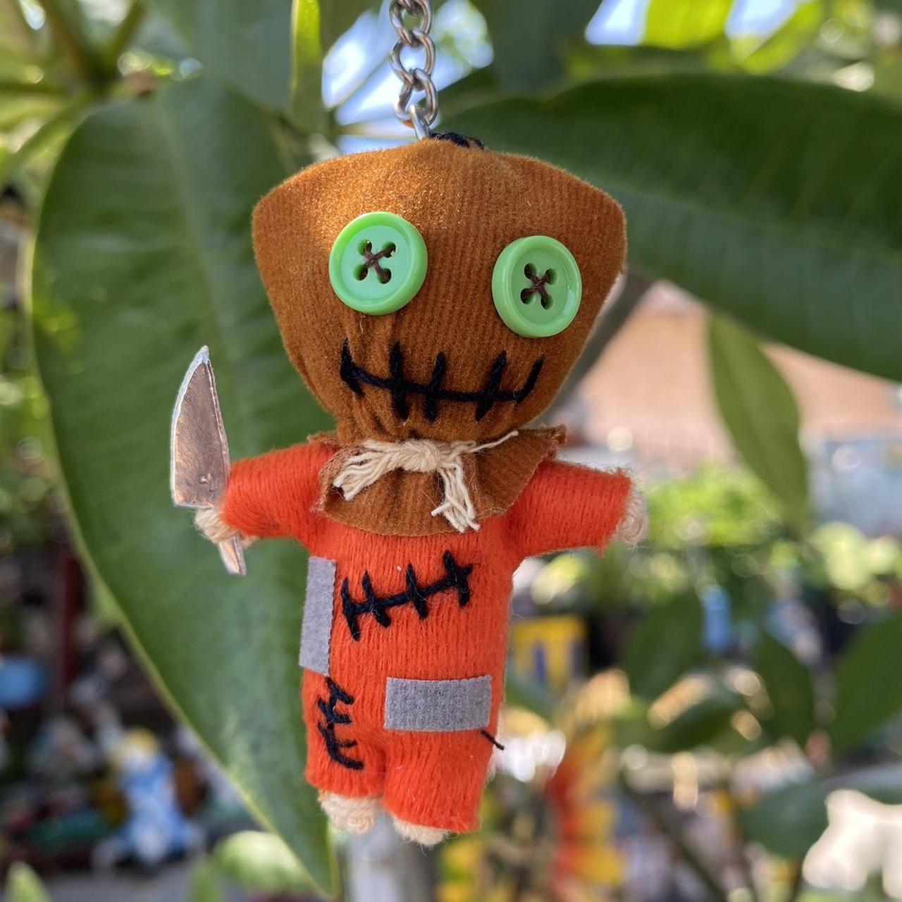 Sam trickster keychain -Voodoo doll keychain -NOT... - Depop