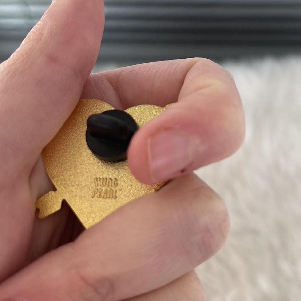 Be your own crush heart shaped pin. In great... - Depop