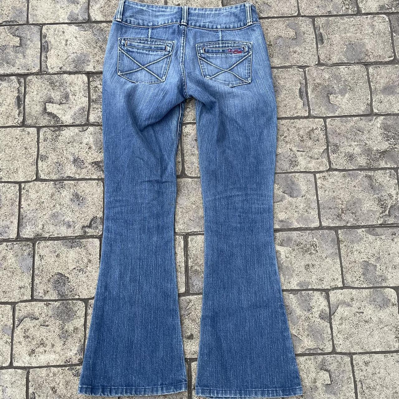 vintage low rise blue cult jeans ⋆˙ size -... | Depop