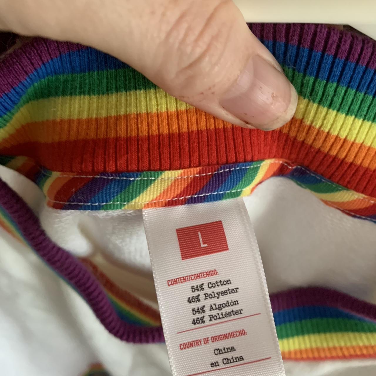 Target Pride Collection cropped sweatshirt. - Depop