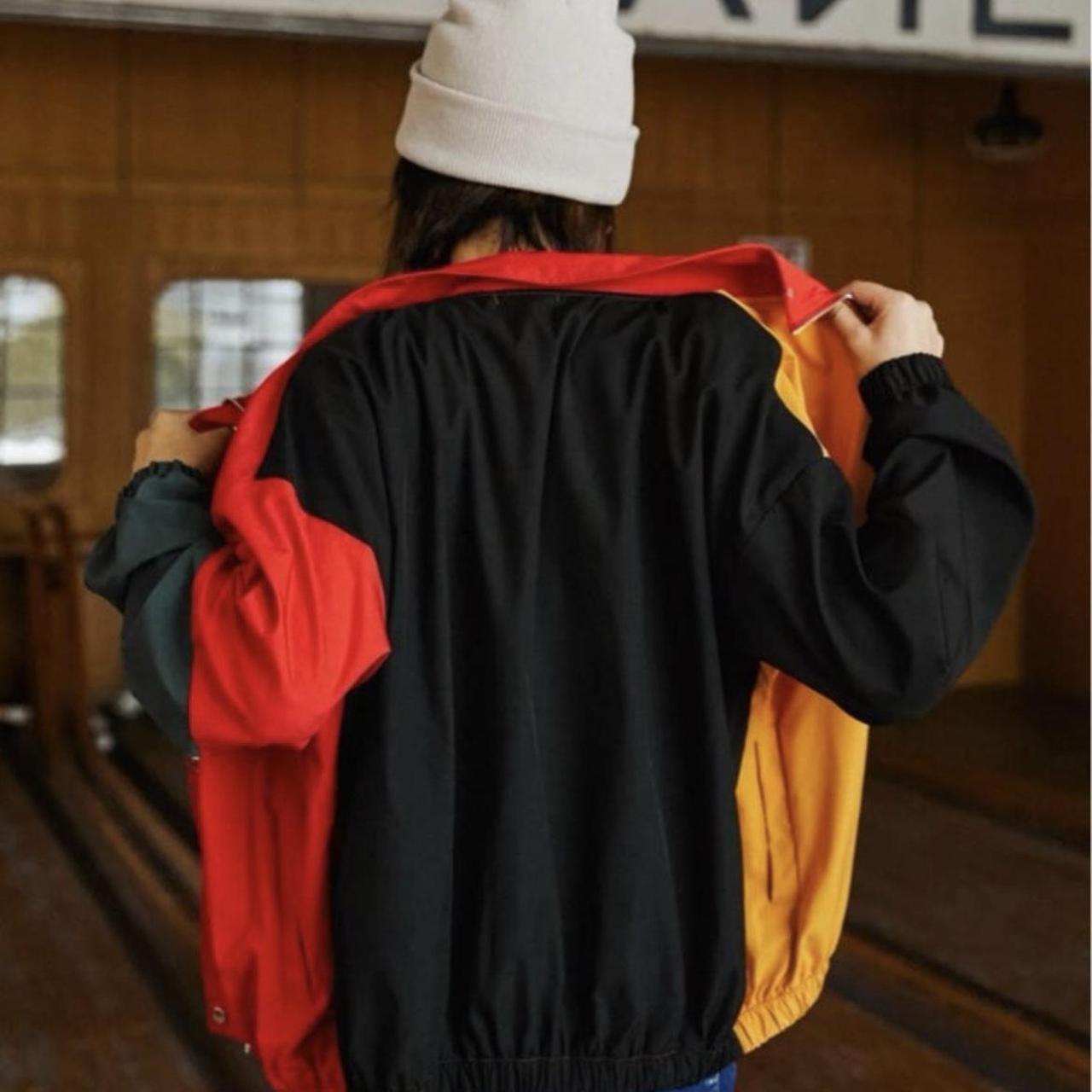 Y2K block colored jacket new #y2k #vintage... - Depop