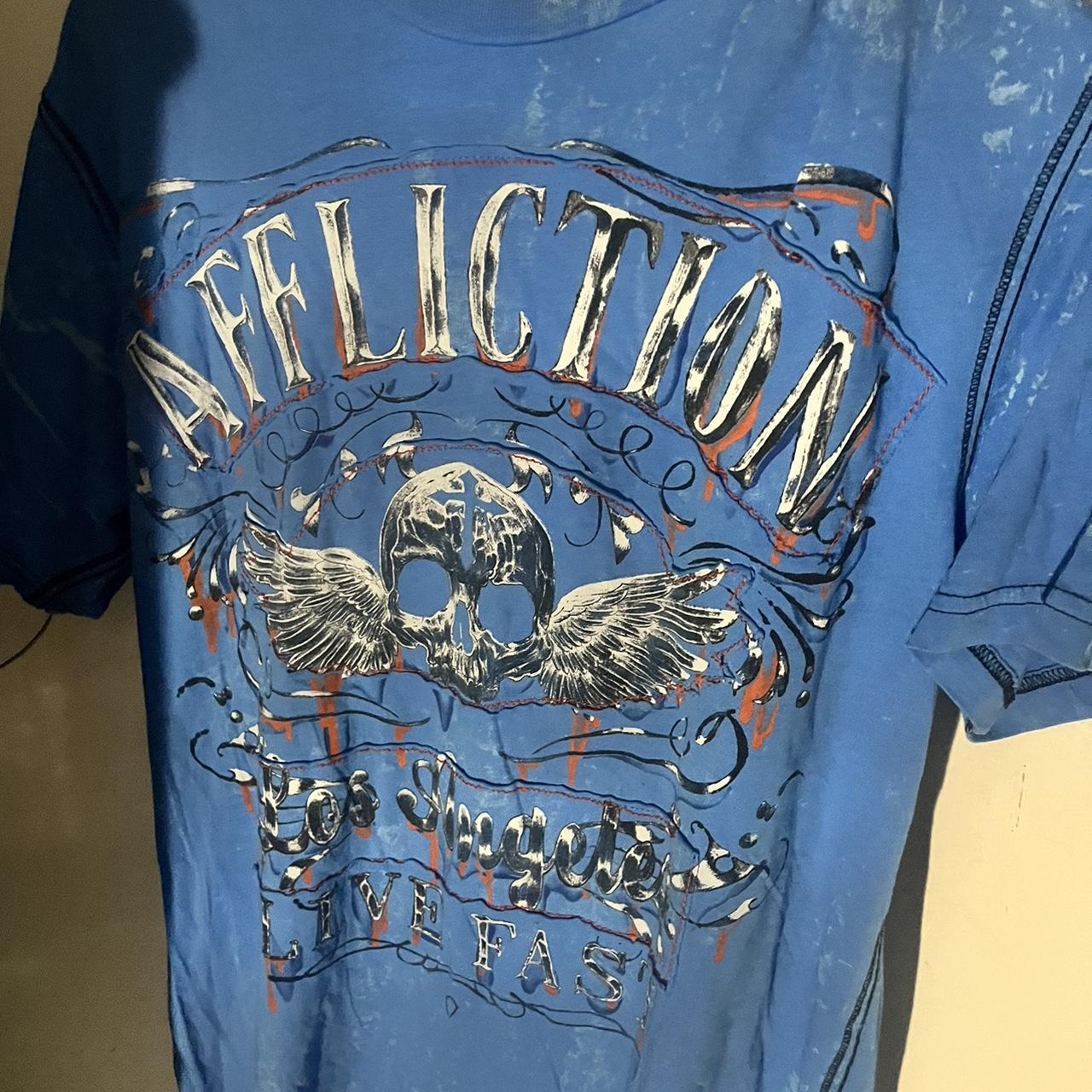 Affliction Men's T-shirt | Depop