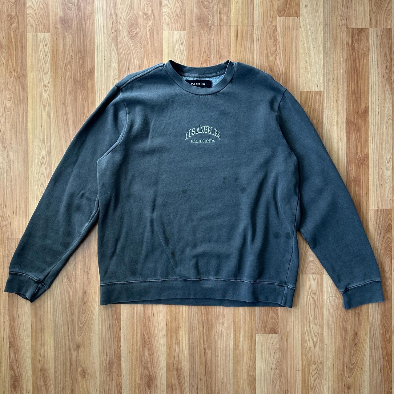 Pacsun LA Crewneck 📏 Measurements 📏: P2P: 24... | Depop
