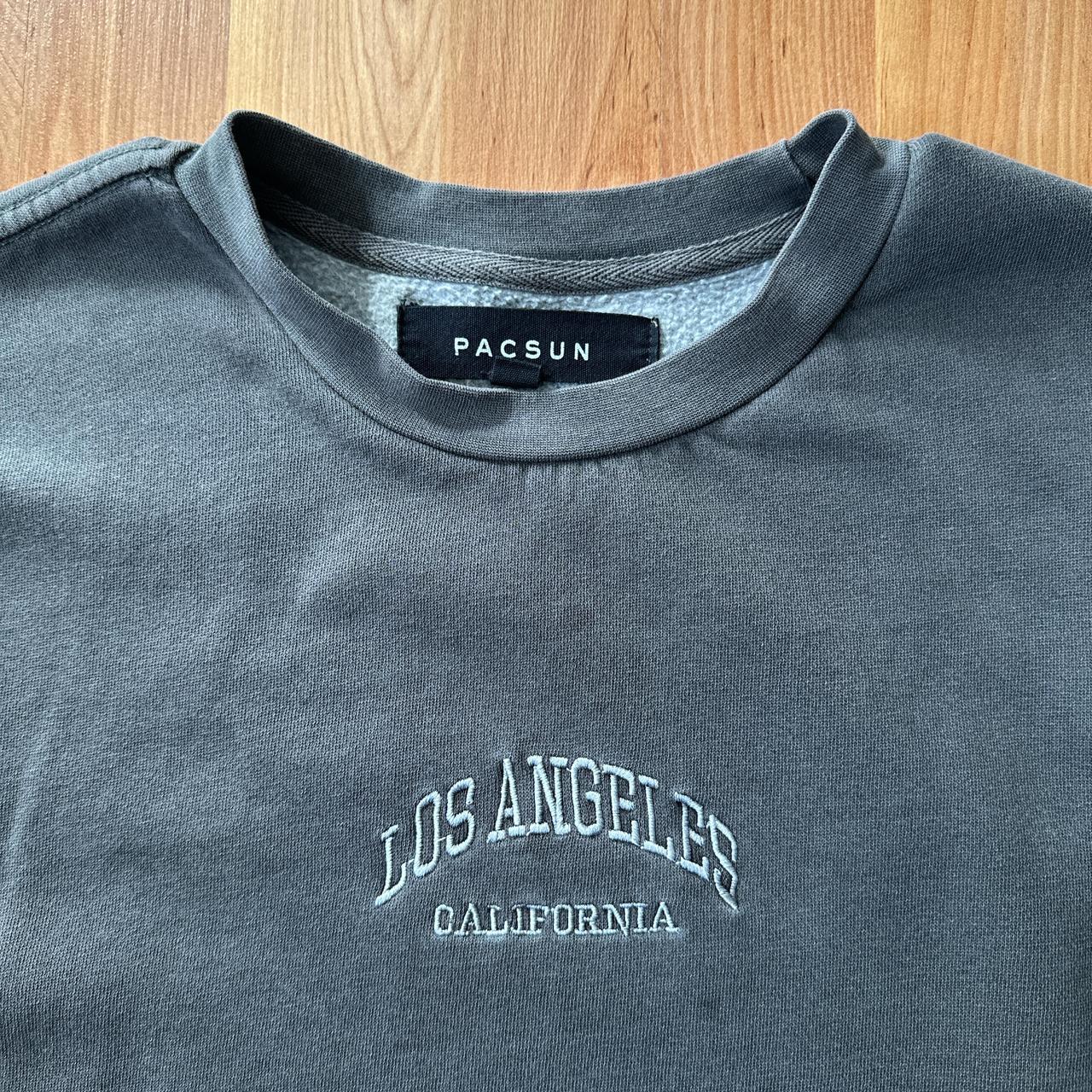 Pacsun LA Crewneck 📏 Measurements 📏: P2P: 24... | Depop