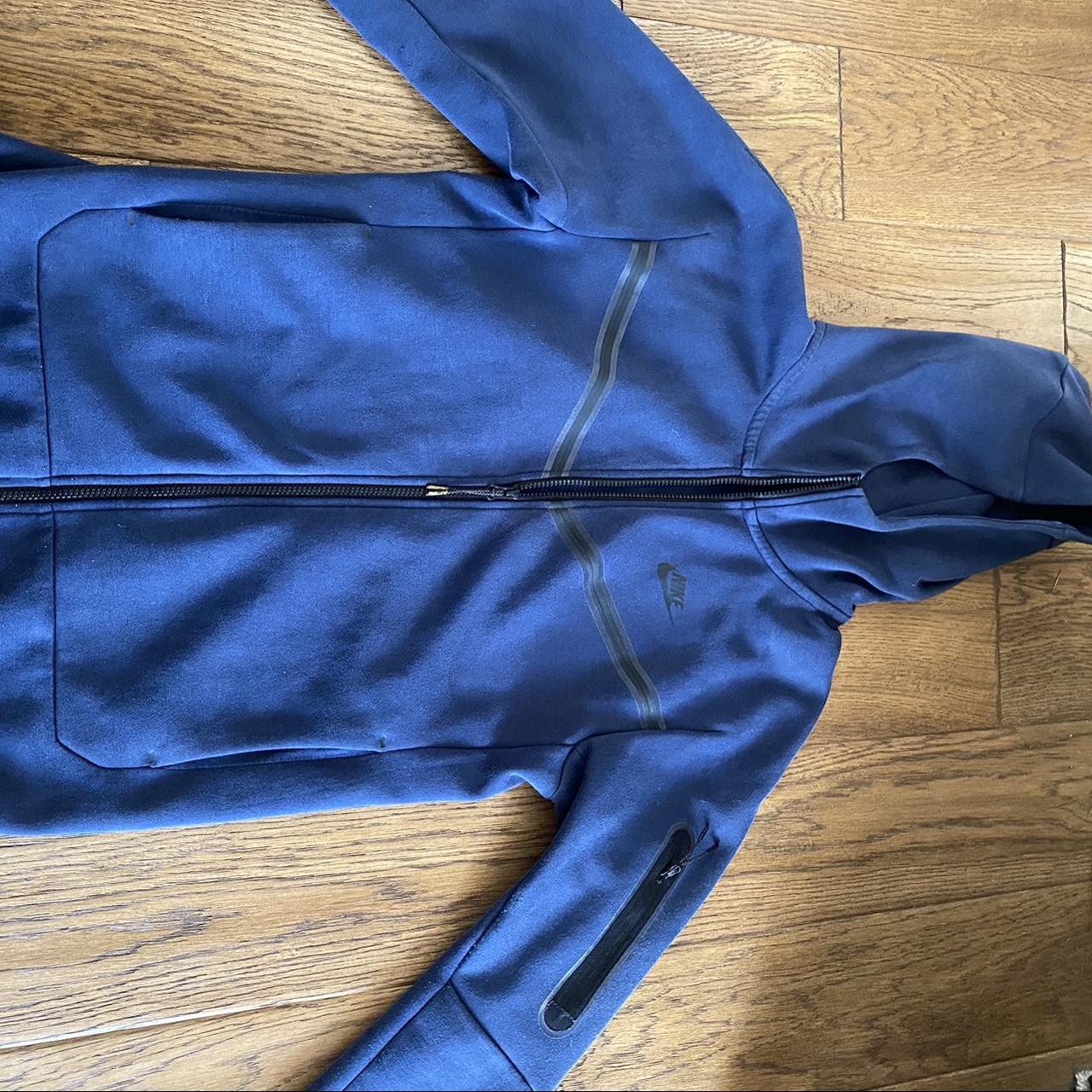 Nike Blue Tech fleece Size - small Great... - Depop