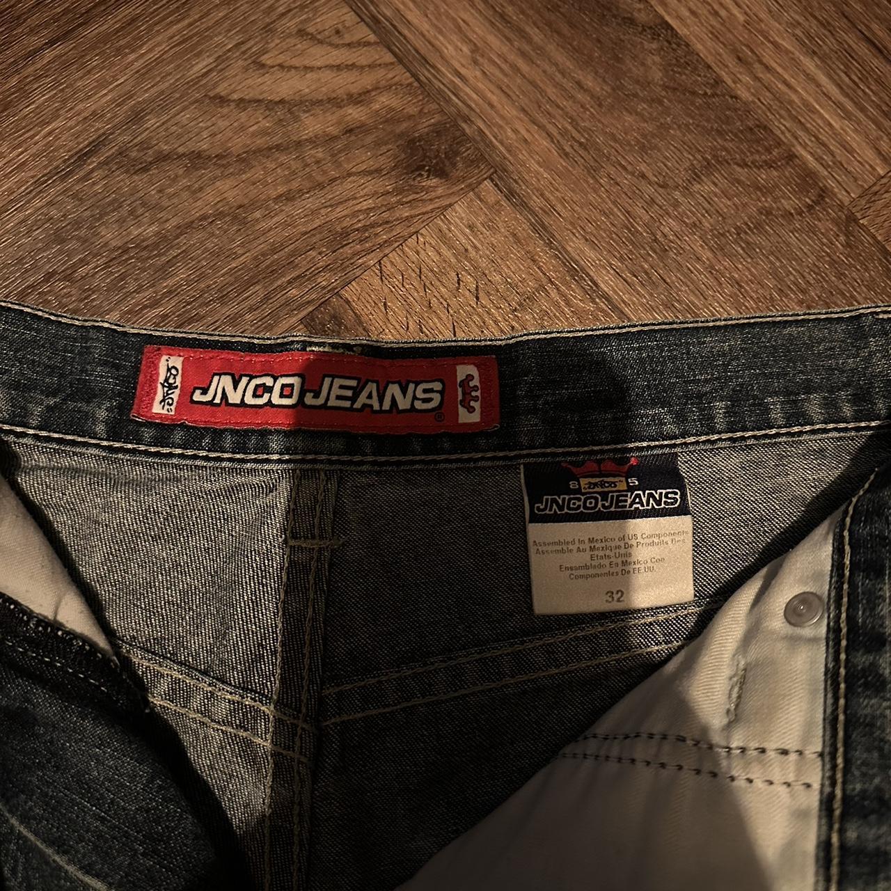 Jnco tribal Jorts. These are blue not black the... - Depop