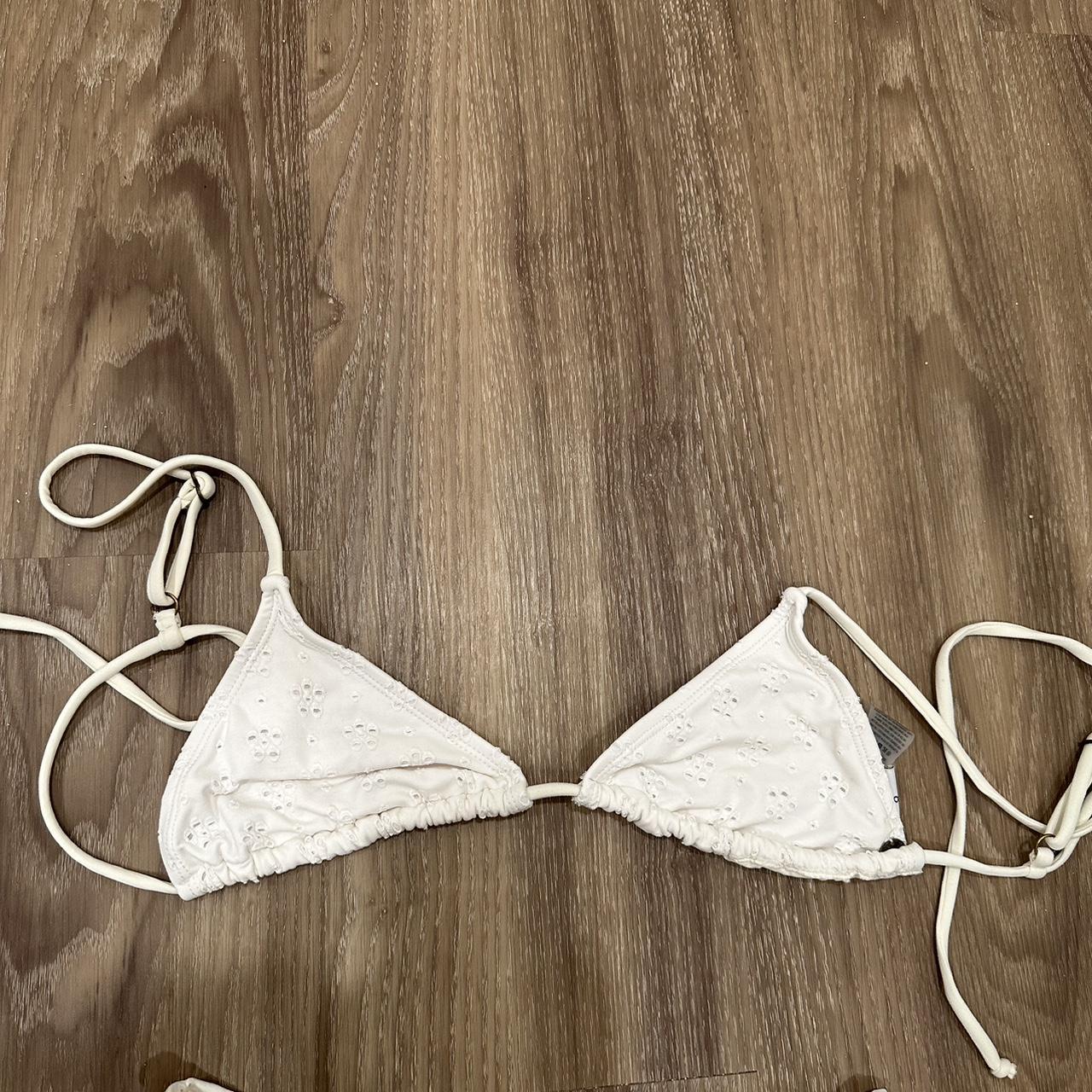 White bikini set city beach Australia - Depop