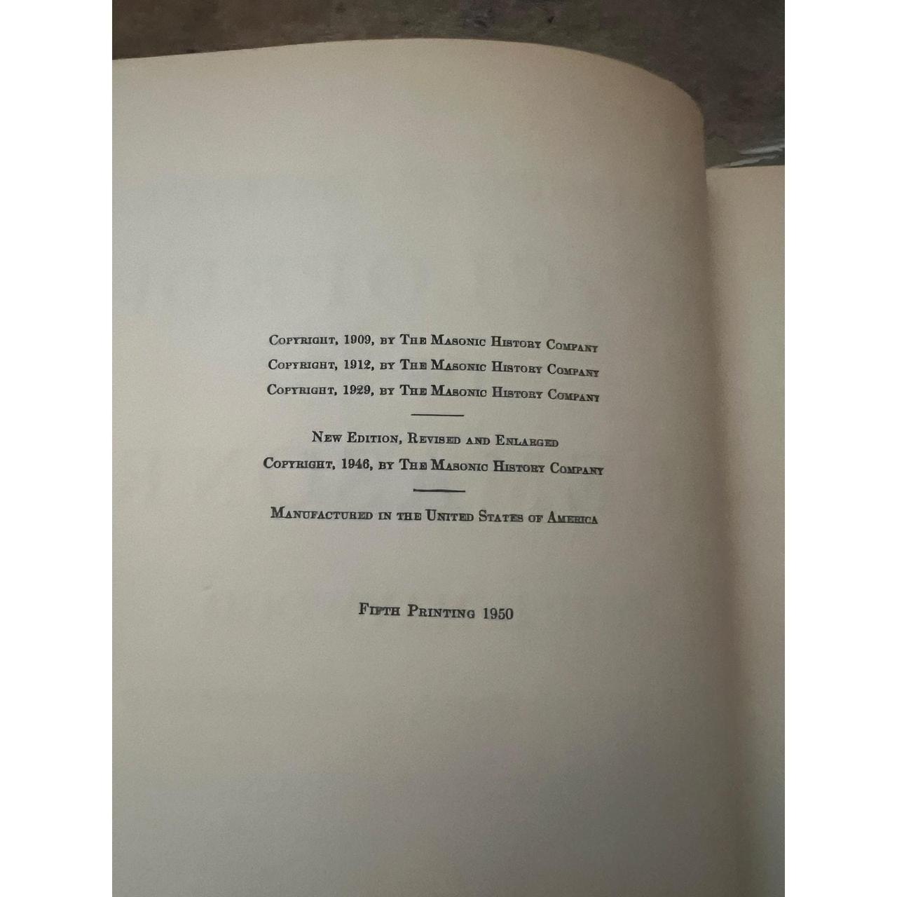 Vintage Freemasonry, Book, Mackey's Revised... | Depop