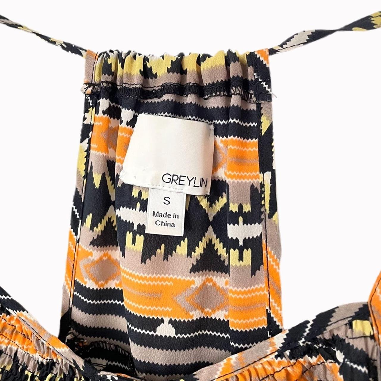 Greylin Trapeze Top Sz S Cute graphic, flowing,... - Depop