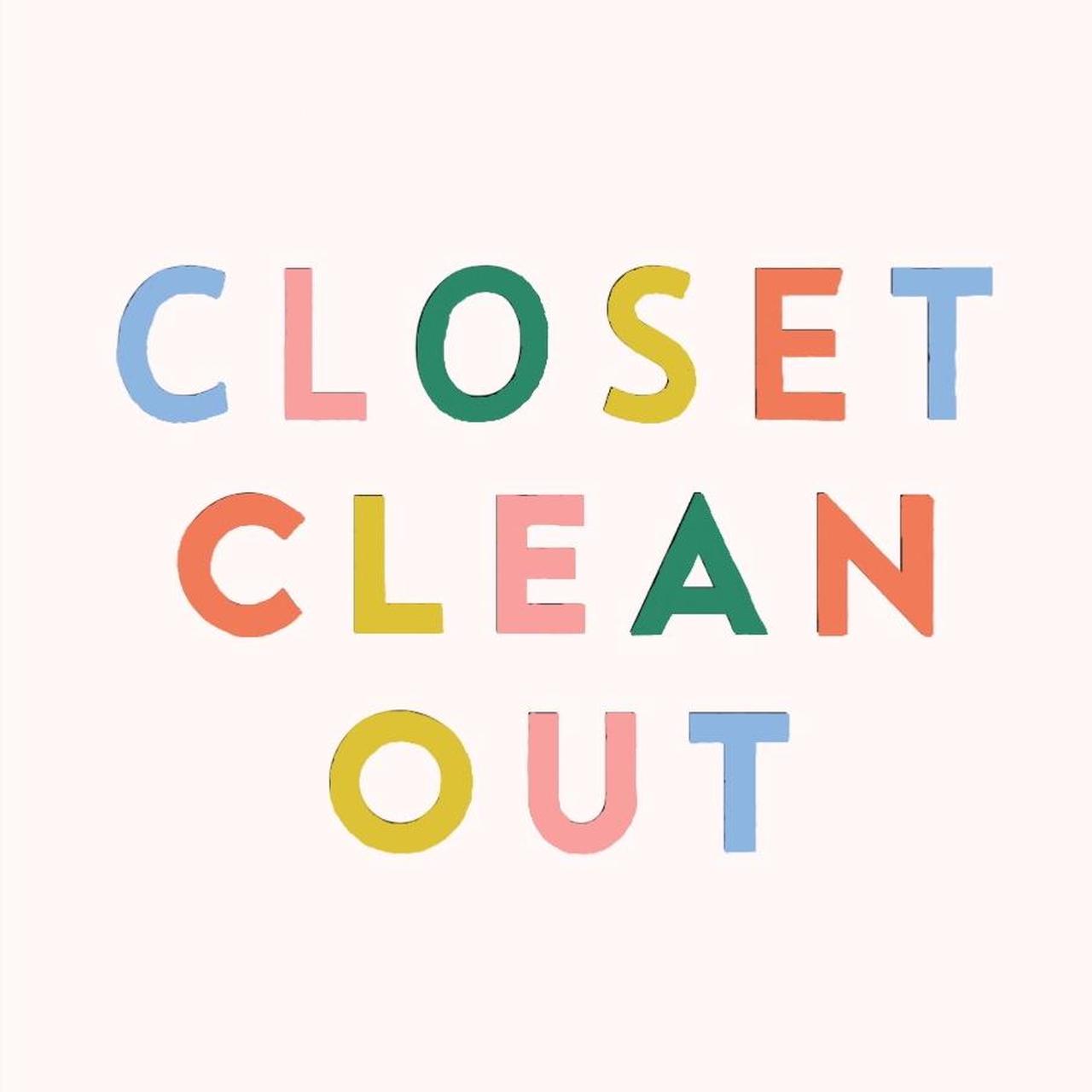 CLOSET CLEAN OUT EVERYTHING MUST GO! In exactly 3... | Depop