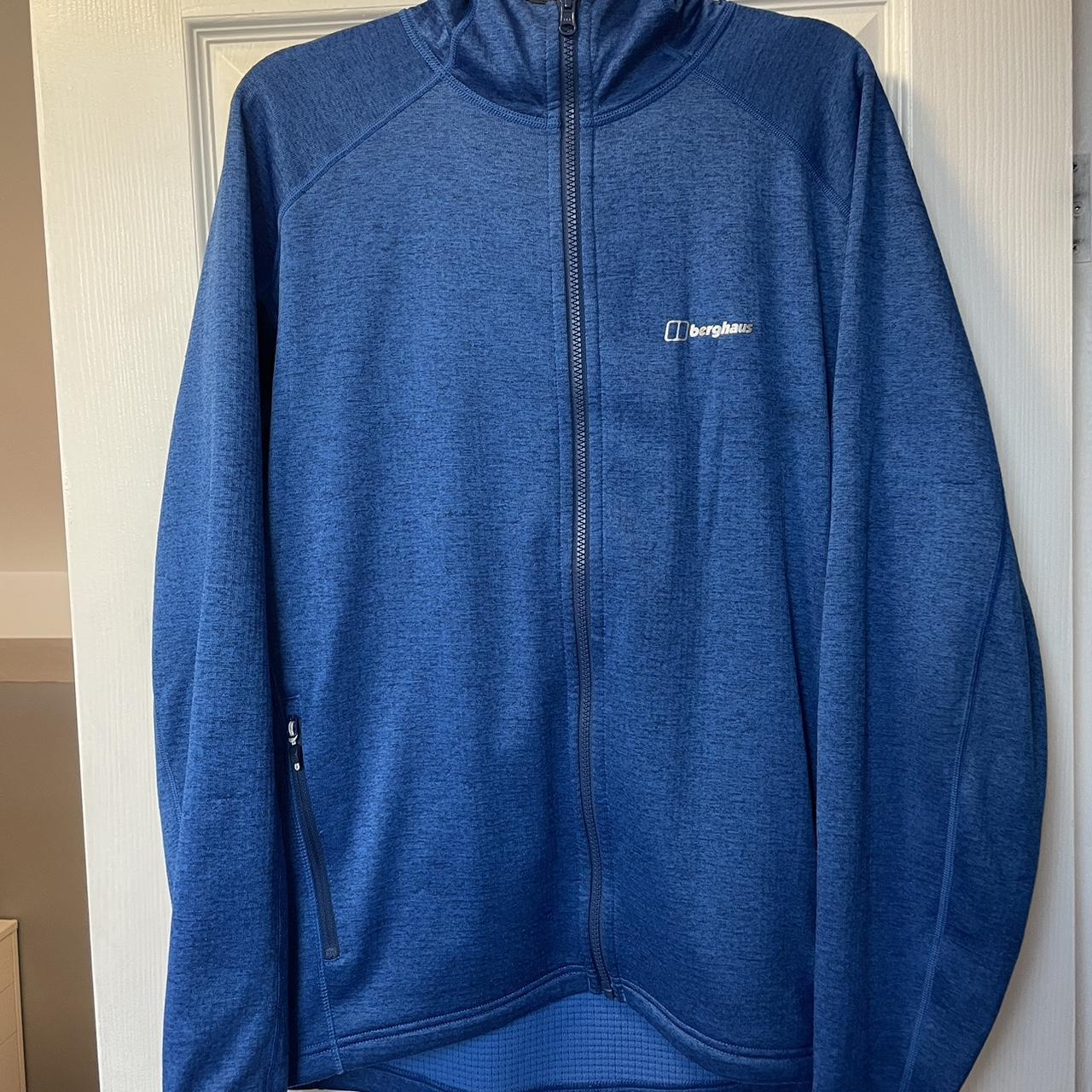 Mens berghaus jacket size large blue - Depop