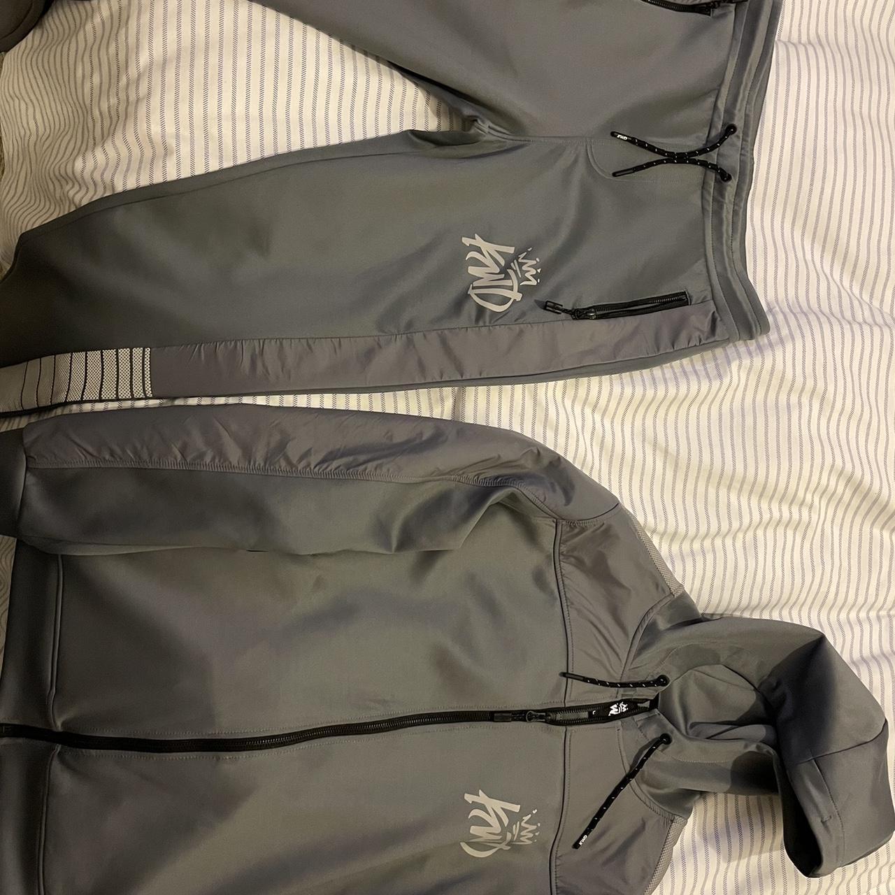 Mens reflective KWD full tracksuit - Jacket and... - Depop