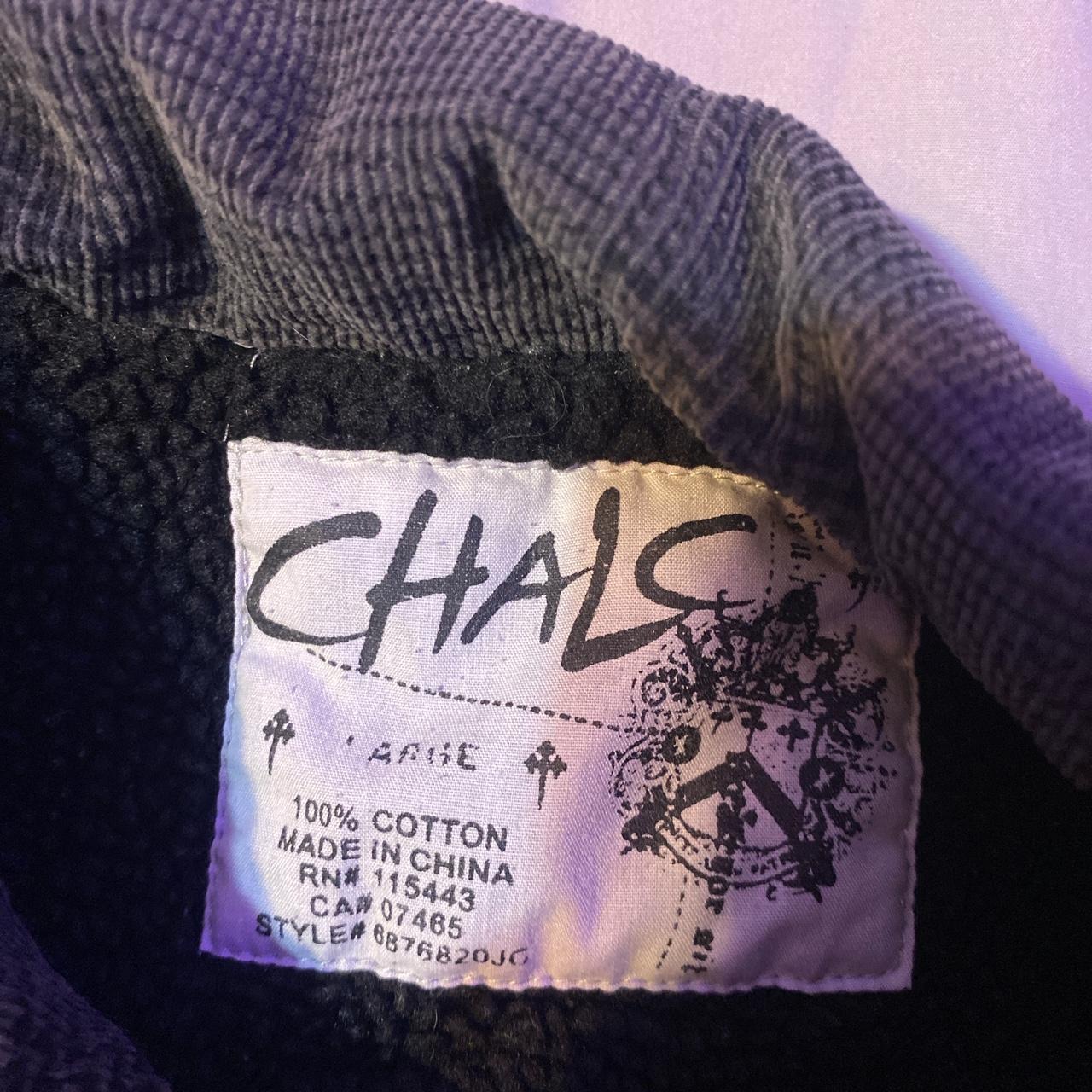 dark gray checkered jacket size: tag says large... - Depop