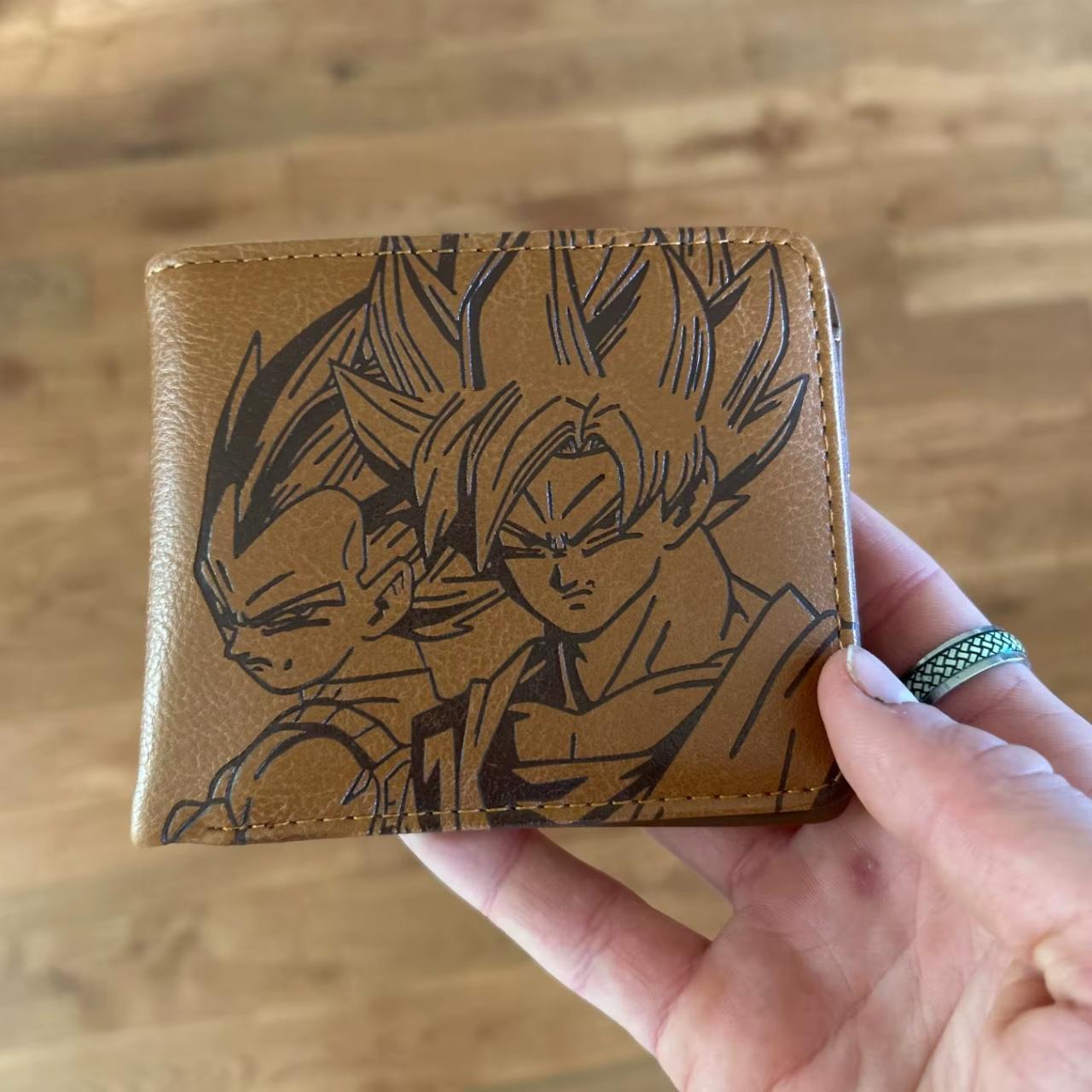 🔥 Rare Dragon Ball Z Goku Wallet 🐉💰 | Y2K Anime... | Depop