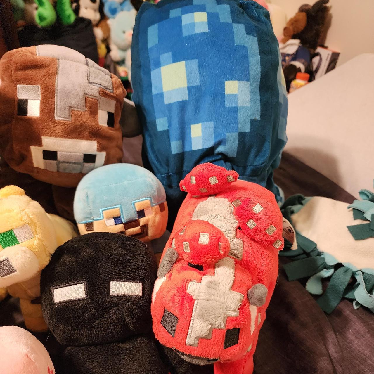 Minecraft Plush Overload! Ten Minecraft Plush with a... - Depop