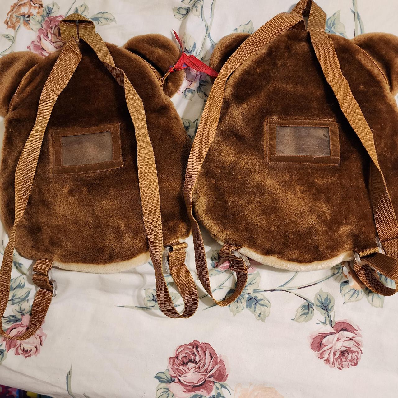 Two Adorable Kids Bear Cubbies Plush Backpacks. One... - Depop