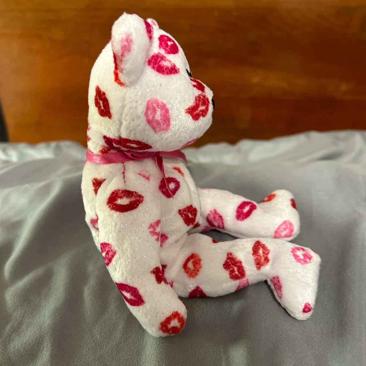 Vintage 2003 Kissy the Bear Ty Beanie Baby. Brand... - Depop