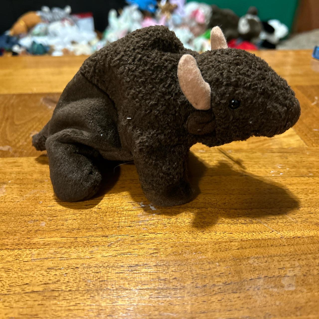 Vintage 1998 Roam the Bison Buffalo Ty Beanie Baby.... | Depop