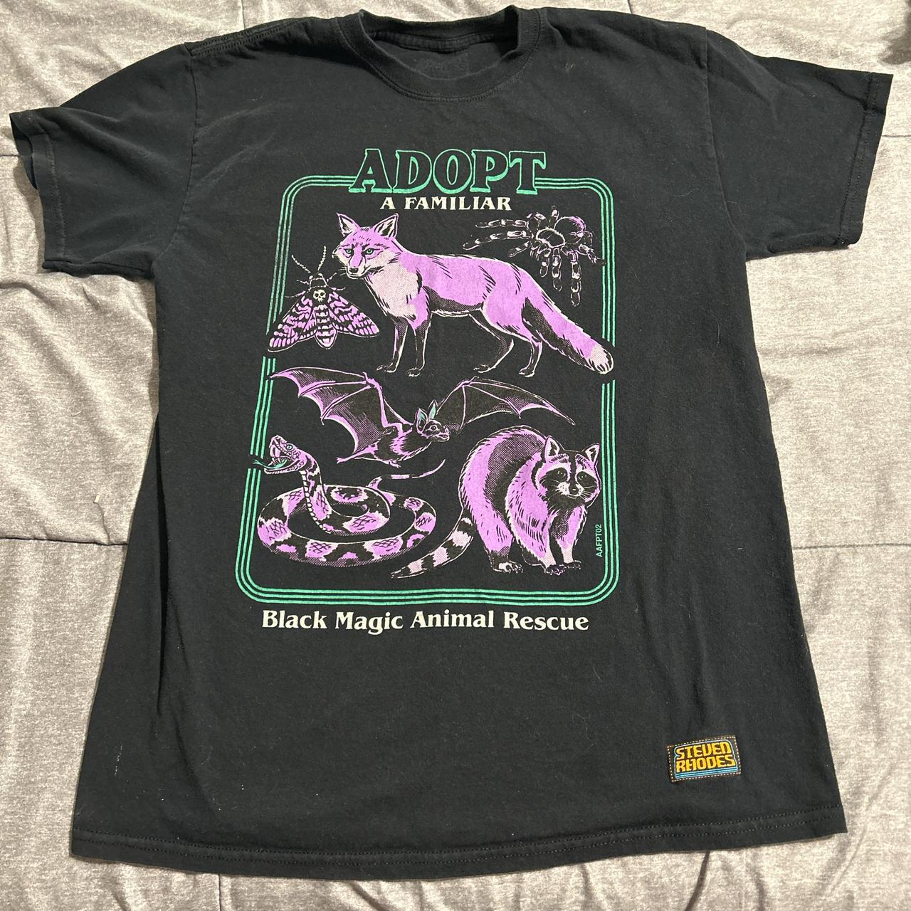 Steven Rhodes Men’s Black and purple Adopt a... | Depop