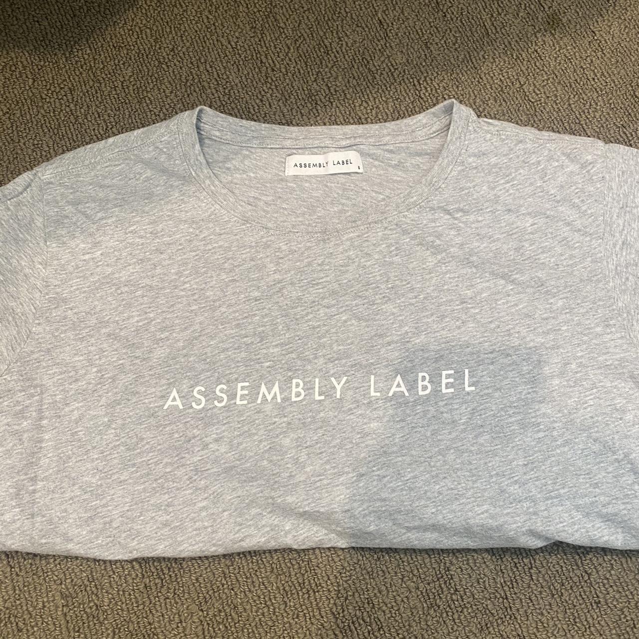 Assembly label tee Perfect condition Size 6 but... - Depop