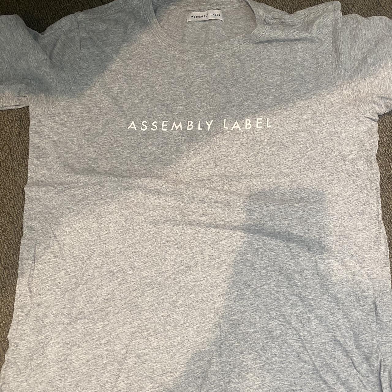 Assembly label tee Perfect condition Size 6 but... - Depop