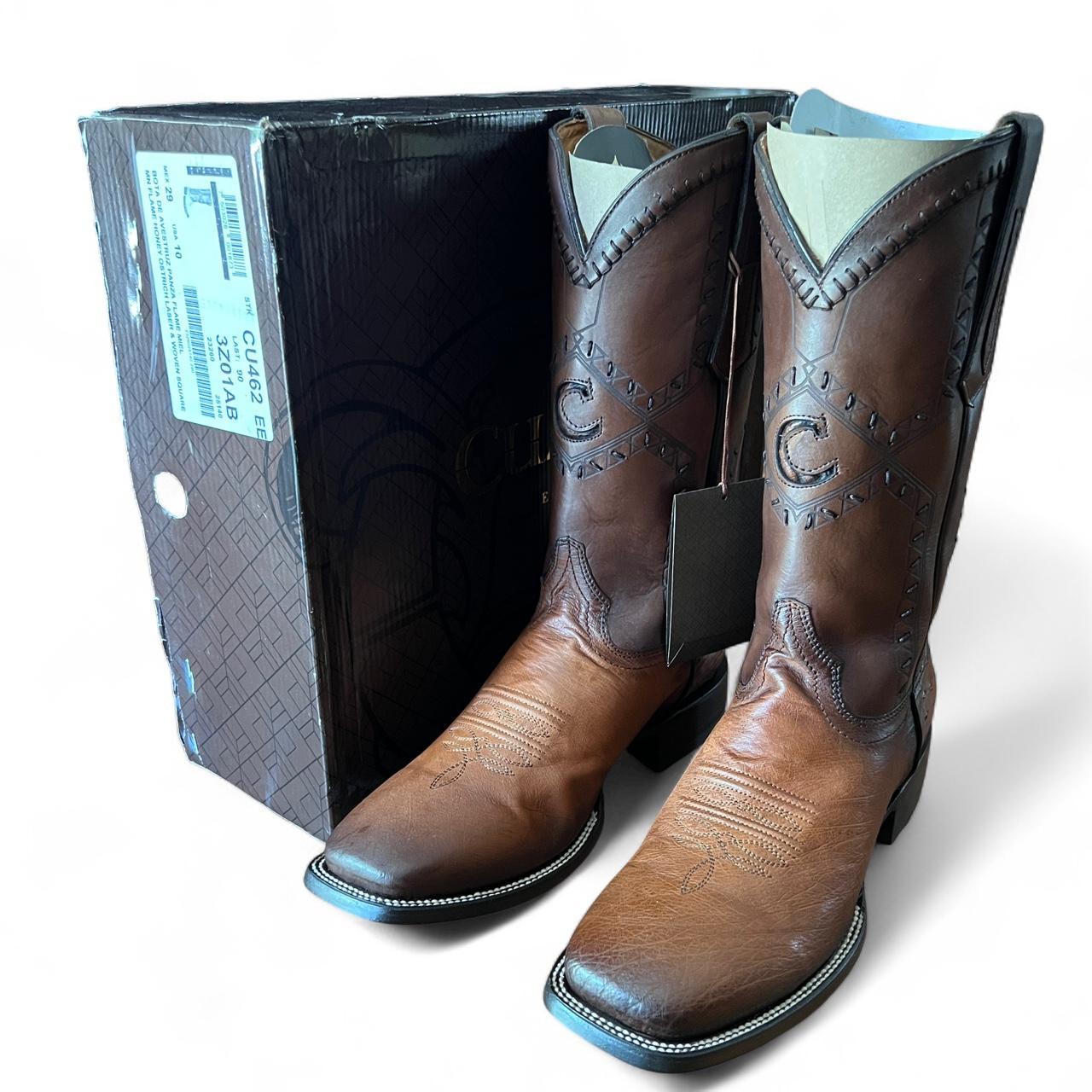 Cuadra Men’s Western Square-toe Cowboy Boots BOX... | Depop