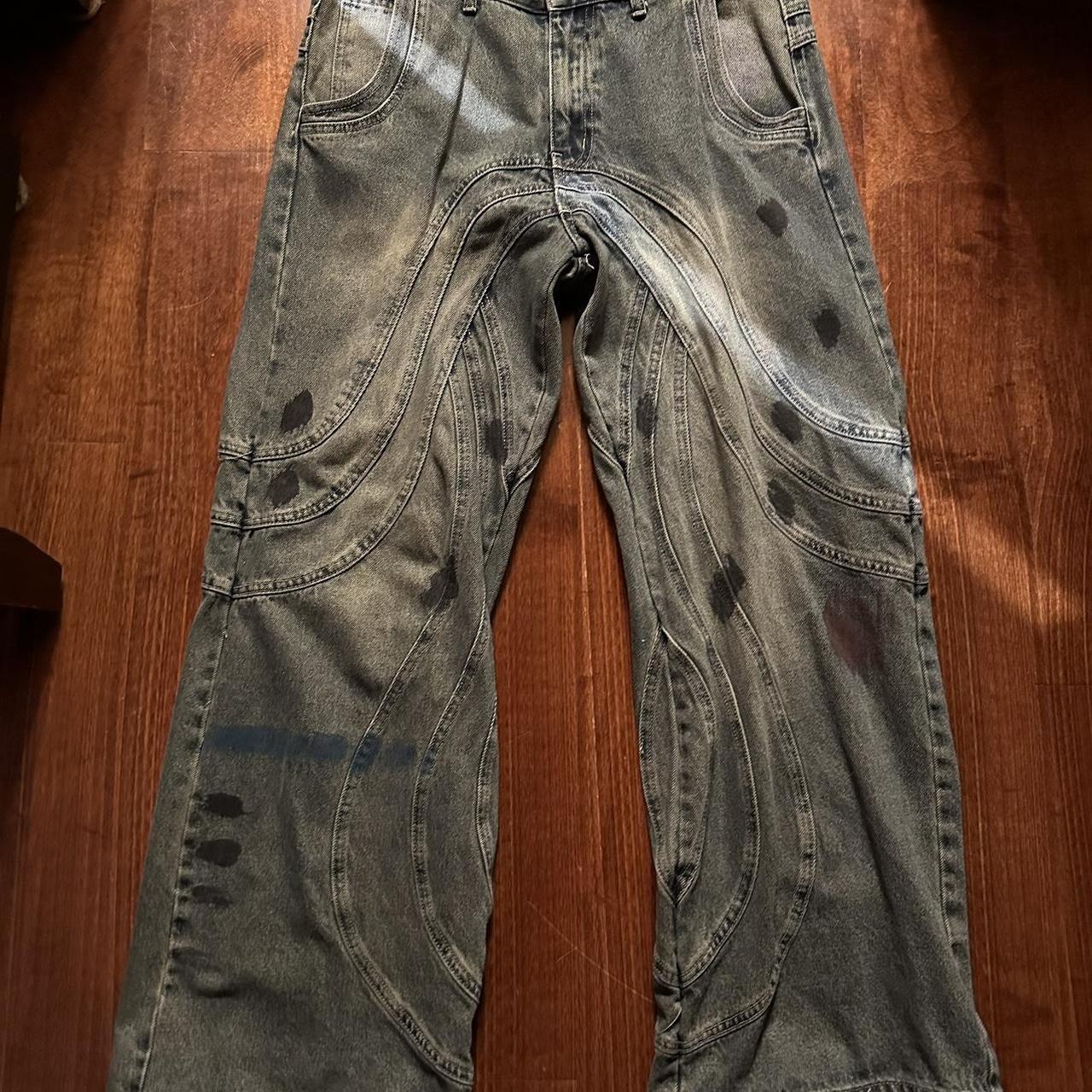 Rep No faith studio jeans Size 32-33 7/10 condition - Depop