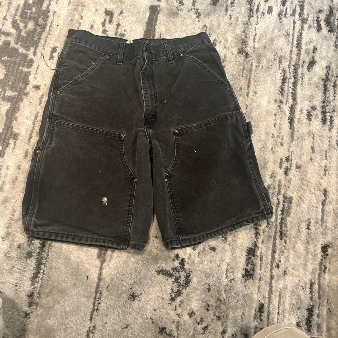 Nice carhartt workers shorts good quality with a few... - Depop