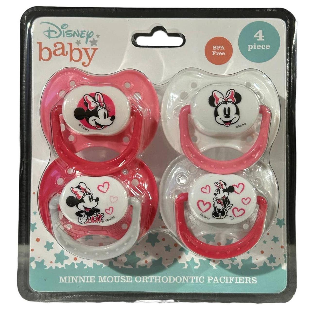 Disney Baby Minnie Mouse 4pk Orthodontic Pacifiers... - Depop