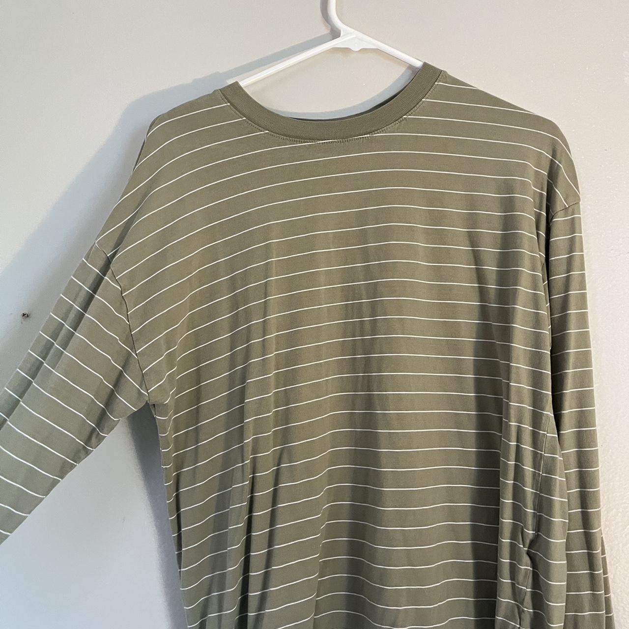 a new day striped long sleeve tee !!! so... - Depop