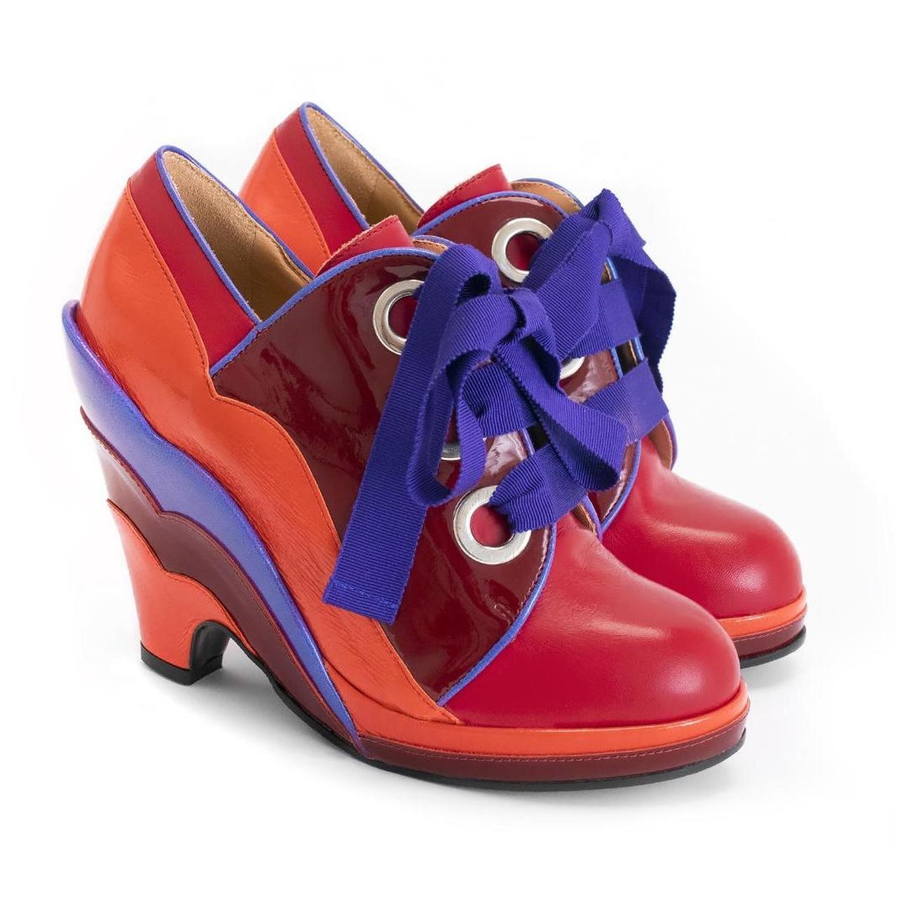 Discontinued Fluevog Miss August platform wedges. So... - Depop