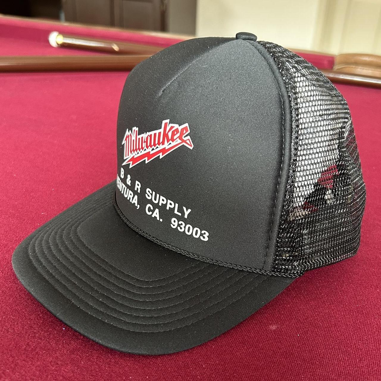 Vintage Milwaukee Tools Trucker Hat •... - Depop