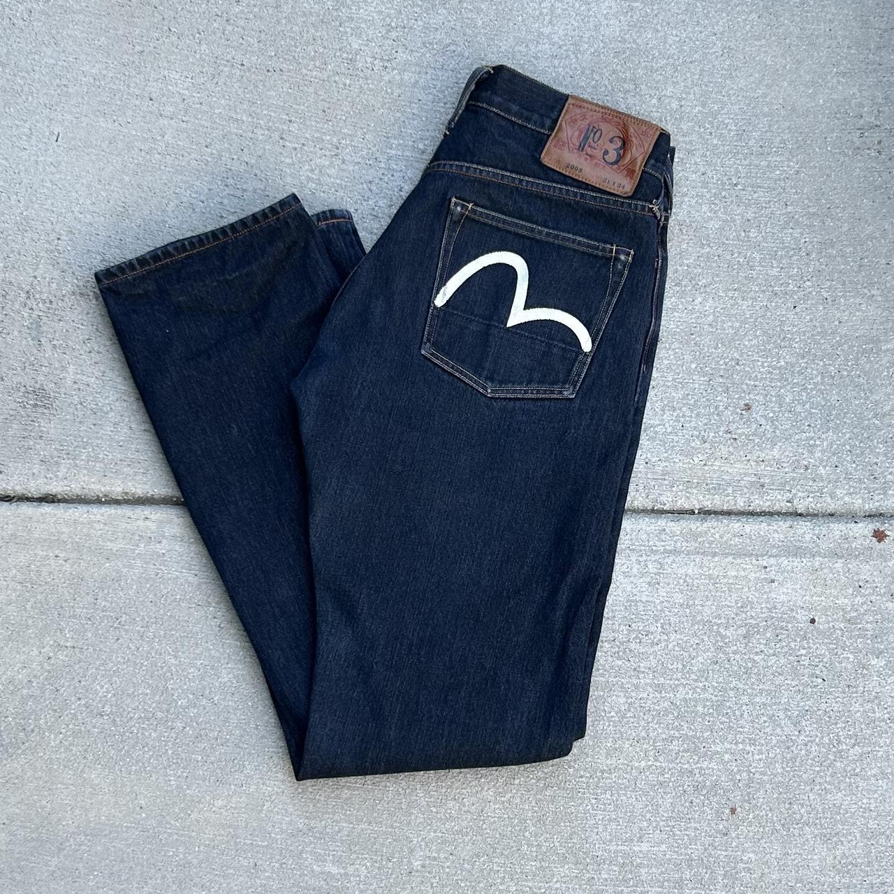 Evisu Women’s No. 3 Jeans • Condition: 9/10 ... - Depop