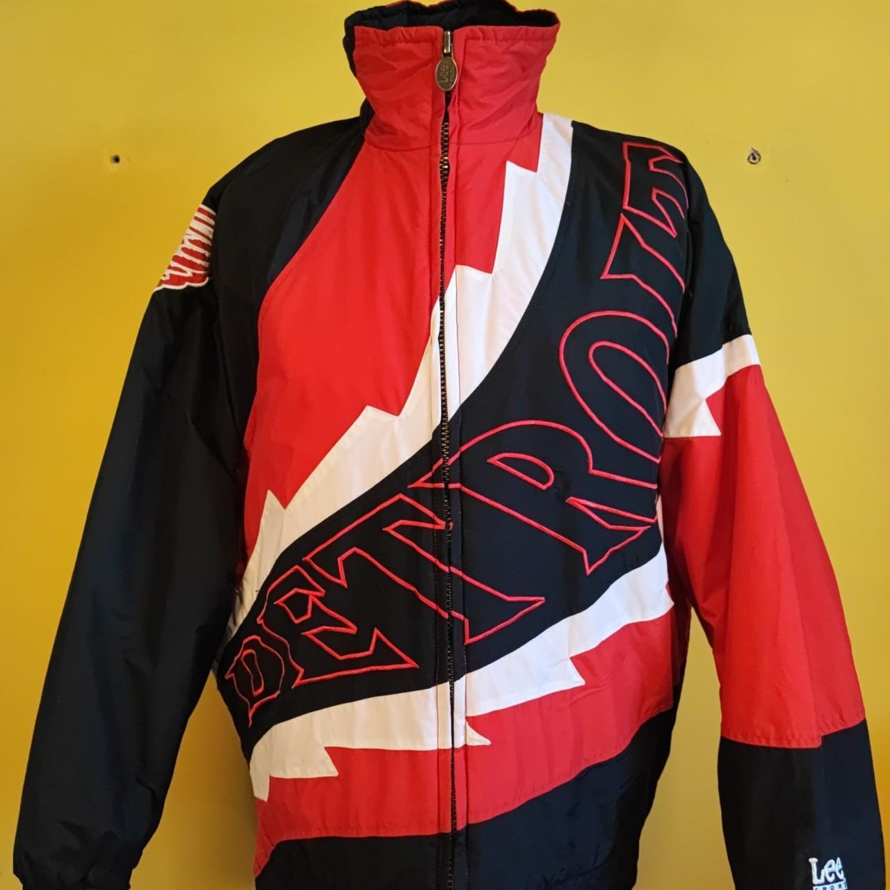 Detroit Redwings Jacket Vintage 1990s Lee... - Depop