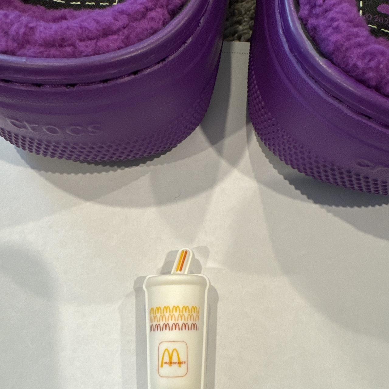 Grimace Crocs shake Jibbitz, shoes not included. - Depop