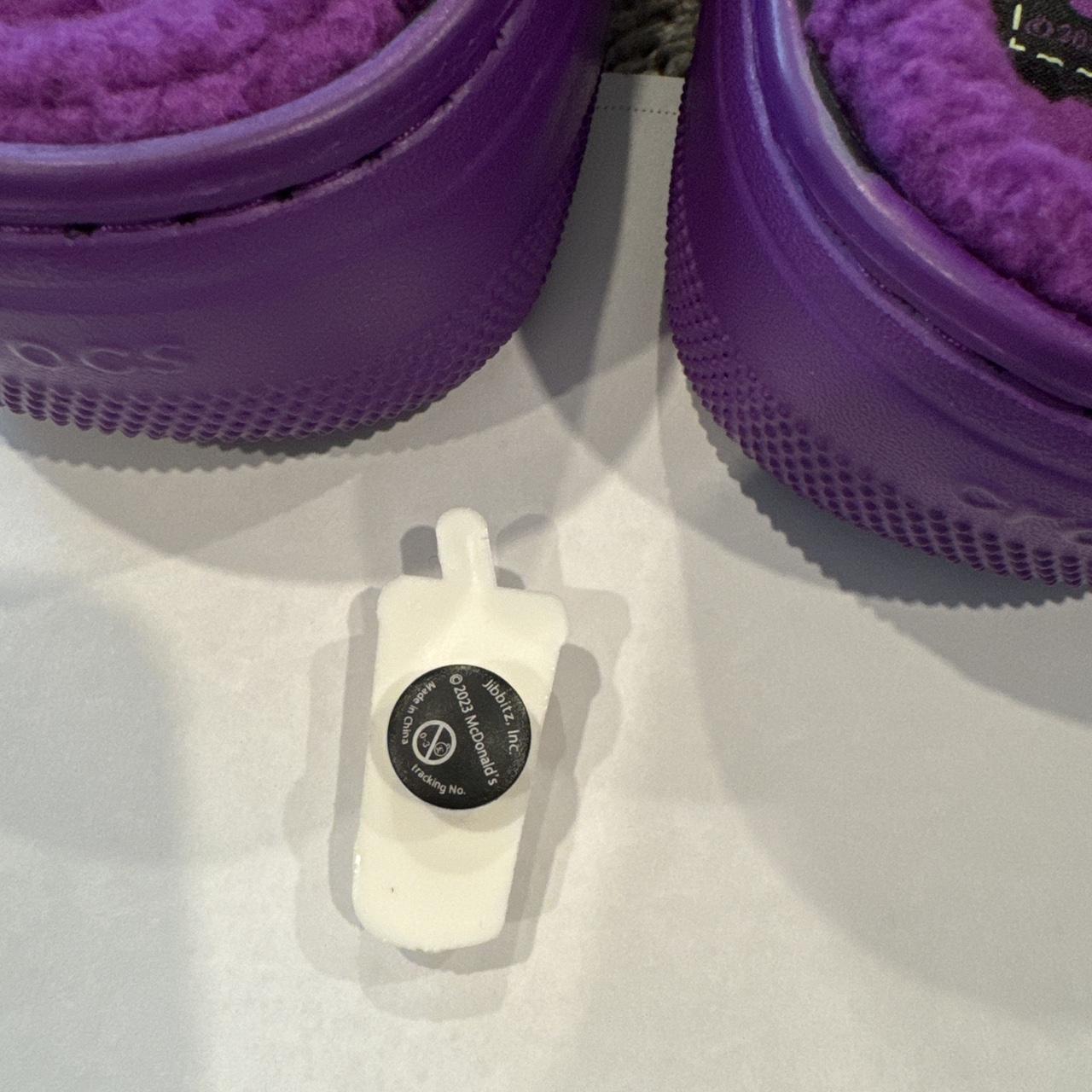 Grimace Crocs shake Jibbitz, shoes not included. - Depop