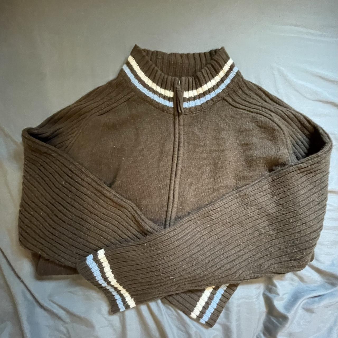 Vintage ARIZONA zip up sweater, unisex - Depop