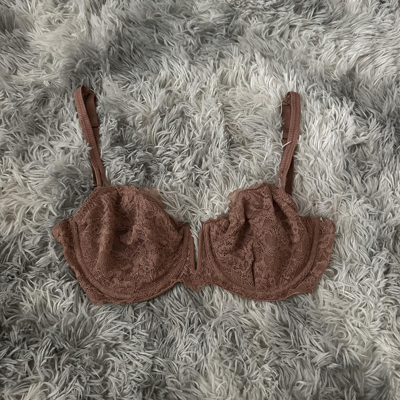 Auden Balconette Coverage Unlined Bra Size... - Depop