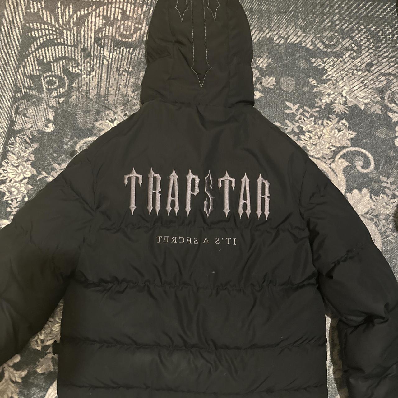 Trapstar coat decoded size small - Depop